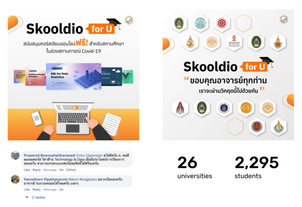 พัฒนาทักษะการเรียนรู้ - Social Impact